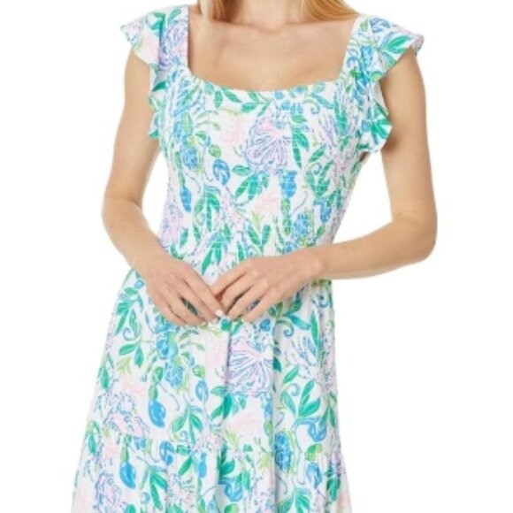 Lilly Pulitzer | Dresses | Nwt Lilly Pulitzer Large Jilly Smocked Dress ...